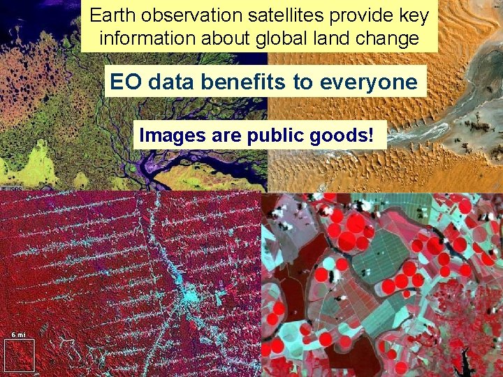 Earth Observation Data as Public Goods INPEs experience