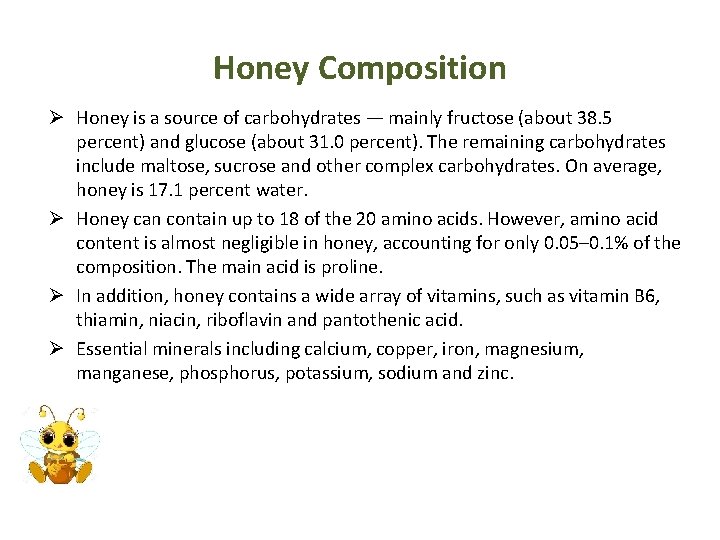 Honey as nutrient and functional food Prof Maha