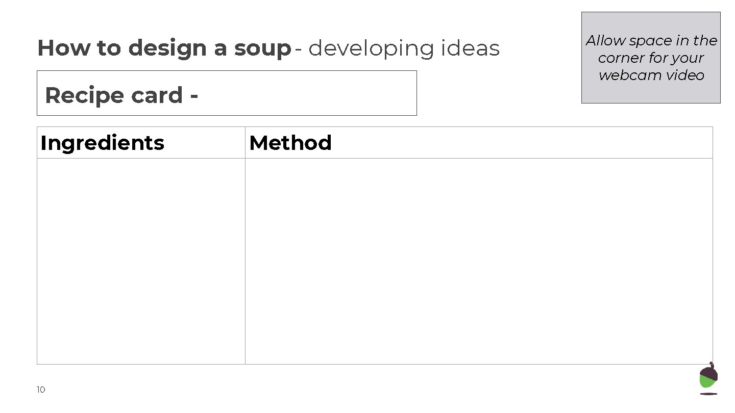 Understanding the needs of a healthy varied diet