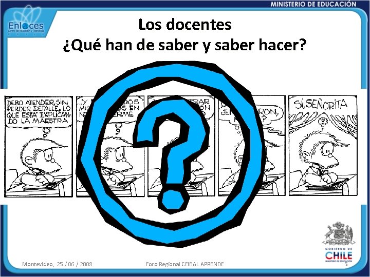 Qu han de saber y saber hacer los