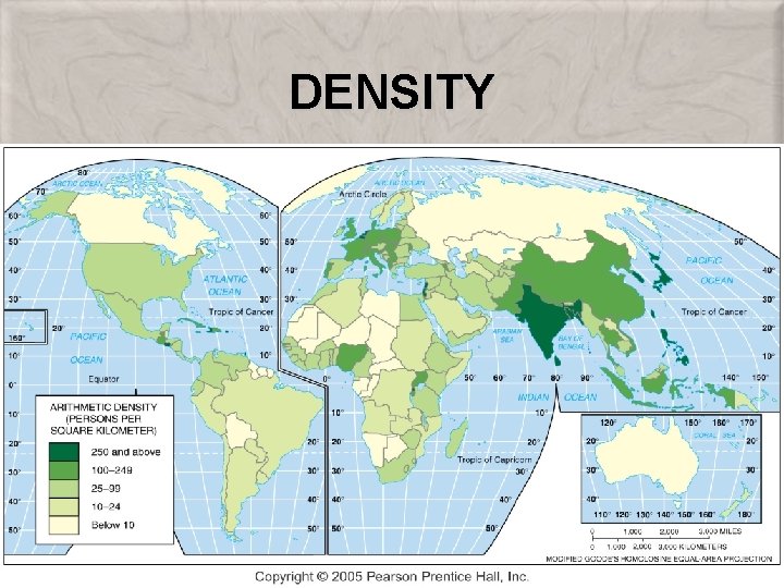 UNIT 2 REVIEW POPULATION POPULATION DISTRIBUTION AND DENSITY