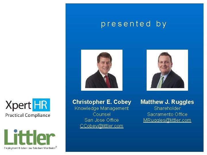 The California HR Ice Bucket Challenge Changes in