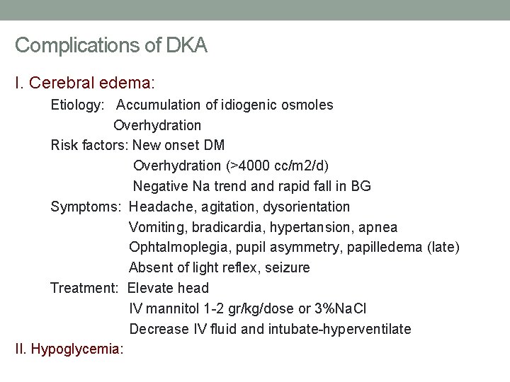 DIABETES MELLITUS AND DIABETIC KETOACIDOSIS DKA DM diagnosis