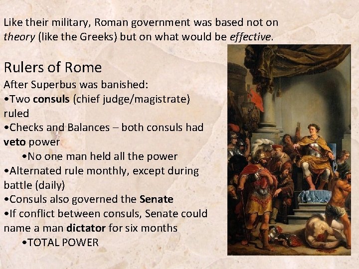 Evolution of Republican Government CHW 3 M Like