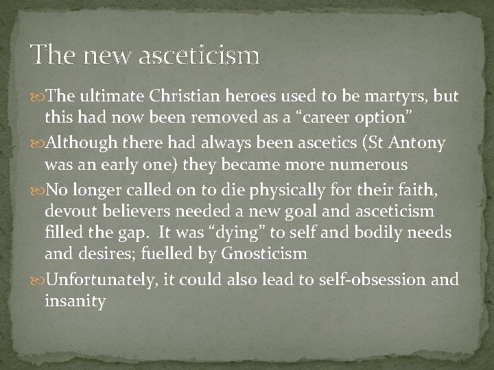 A Romp through Church History 2 The Medieval