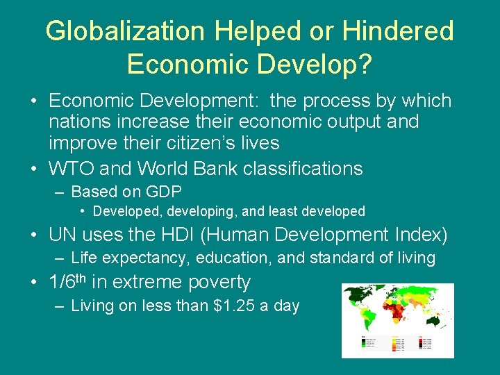 The Costs and Benefits of Globalization Do the