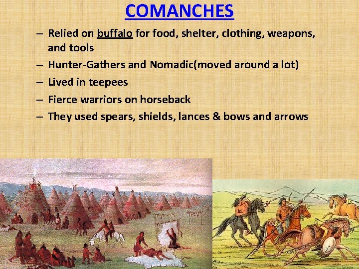 The Plains People Kiowa Apaches Comanche Tonkawas Kiowa