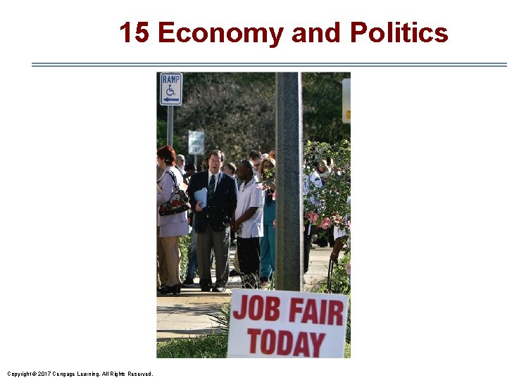 15 Economy and Politics Copyright 2017 Cengage Learning