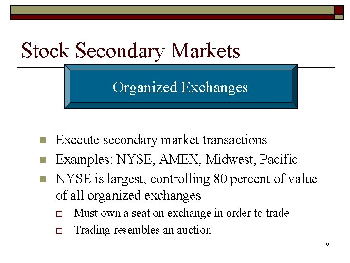 10 Stock Offerings and Investor Monitoring 1 Chapter