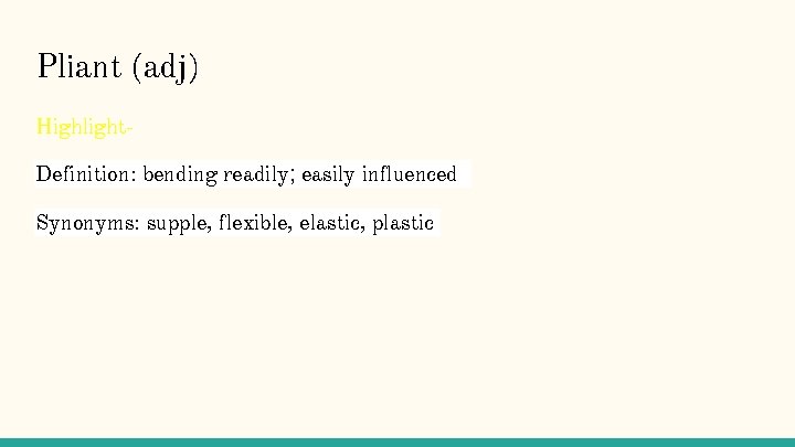 Vocabulary Unit 6 11 20 By Laura Osorio