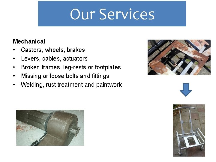The Chair Doctor Specialist repair refurbishment of posture