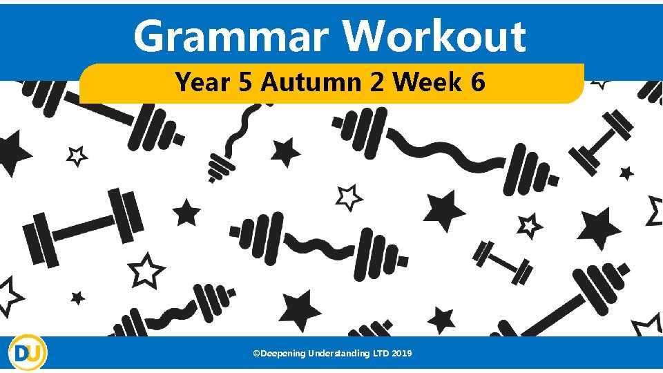 Grammar Workout Year 5 Autumn 2 Week 6