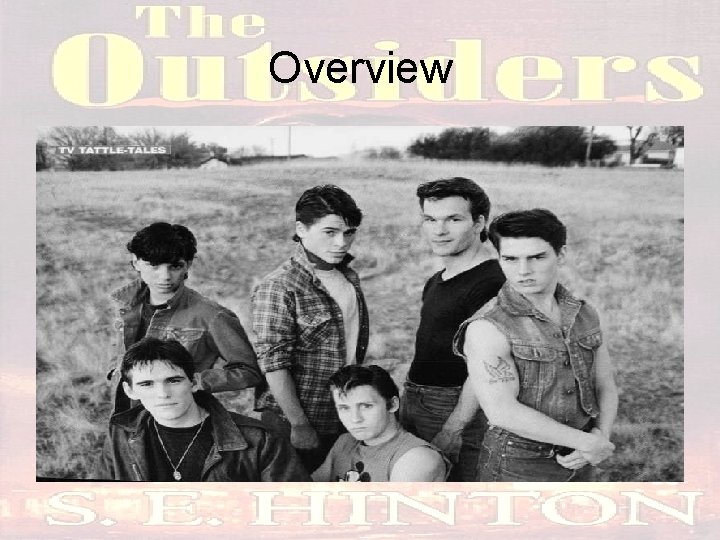 Author S E Hinton Early pictures of Hinton