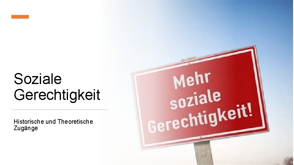 Soziale Gerechtigkeit Historische und Theoretische Zugnge Soziale ...