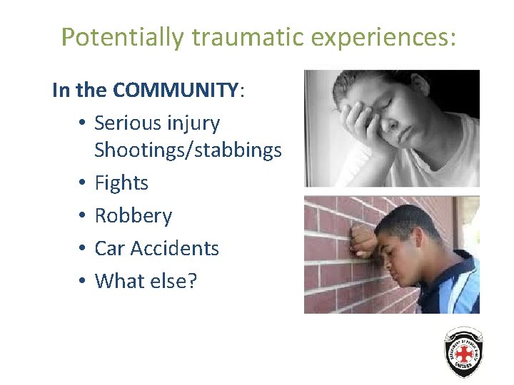 Chicago Department of Public Health PSYCHOLOGICAL FIRST AID