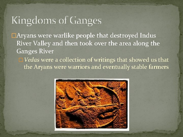 Indus River Valley and Ganges Kingdoms 92315 Geography