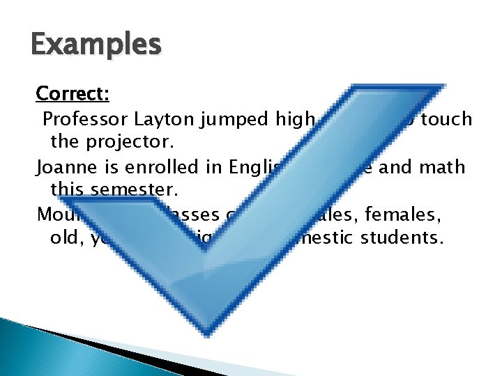 RunOn Sentences J A B S A M