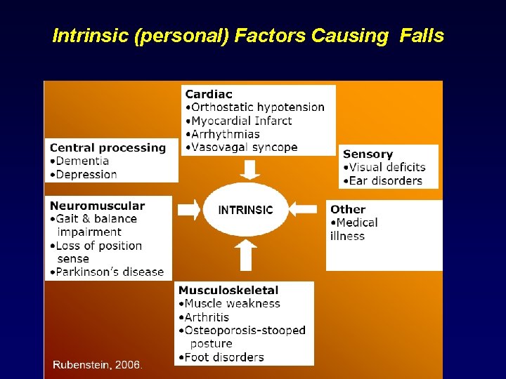 Evidence Based Interventions in Persons Who Have Fallen