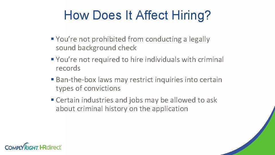 The State of Employment Law How to Comply