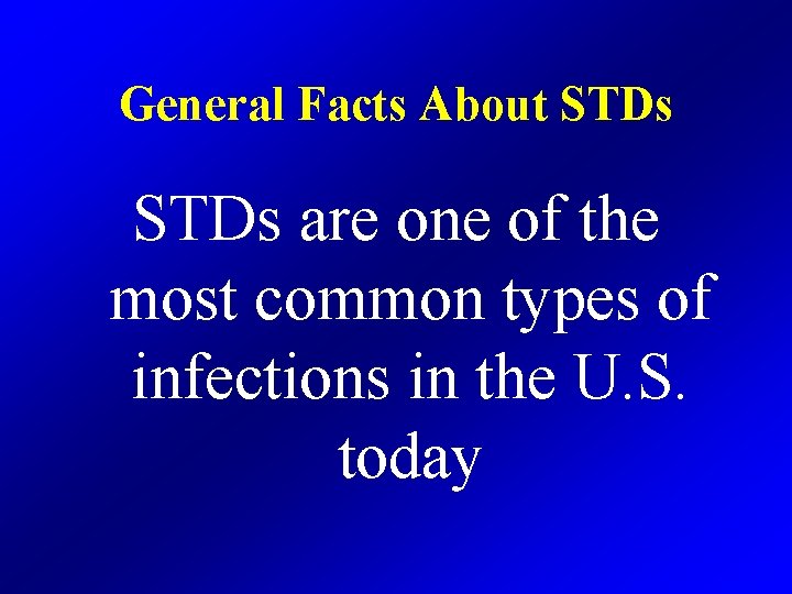 SEXUALLY TRANSMITTED DISEASES FACTS You Need To Know