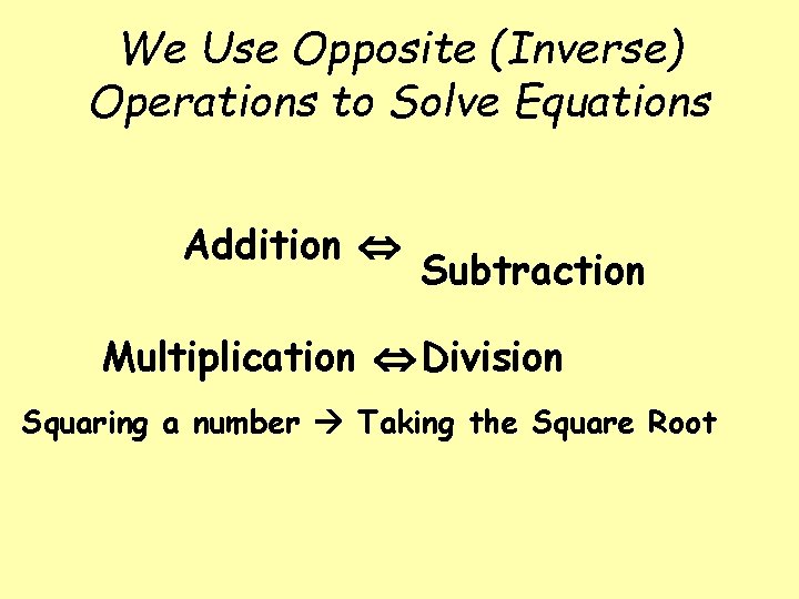 Solving Step Variable Equations What is an Equation