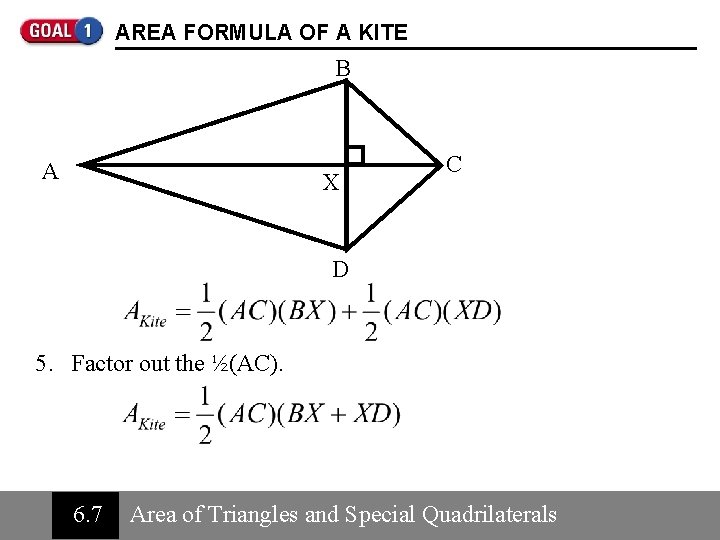 Chapter 6 Section 6 7 B Areas of