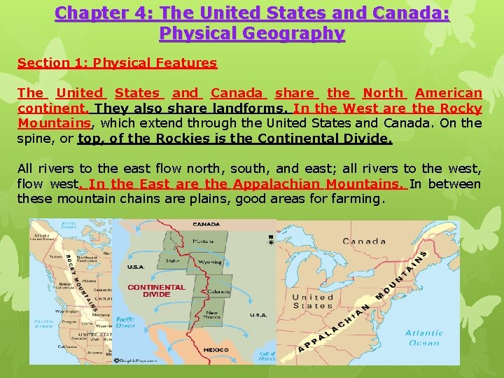 Chapter 4 The United States and Canada Physical