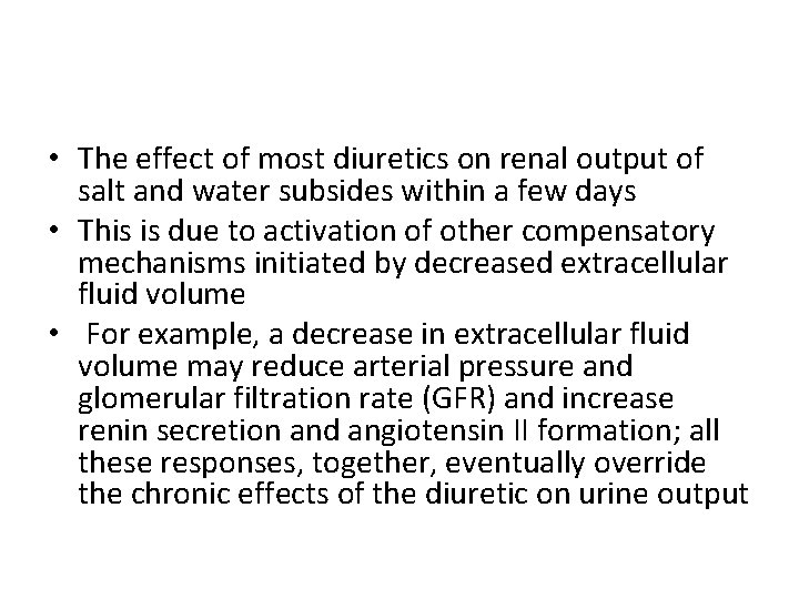 Diuretics A diuretic is a substance that increases
