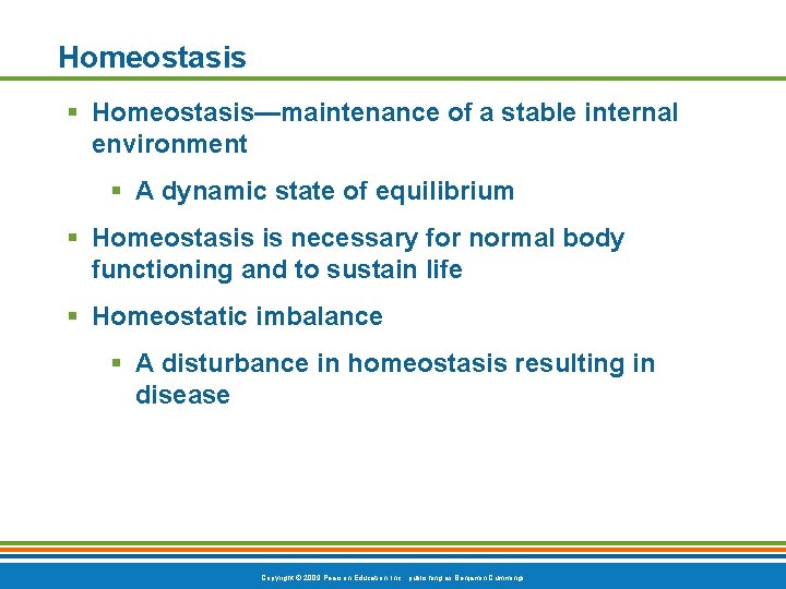 Homeostasis What is homeostasis What do we call