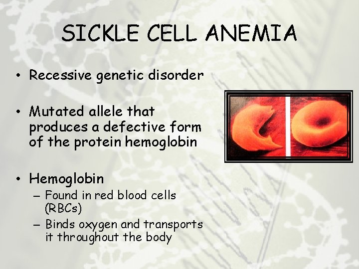 EXTENDING MENDELIAN GENETICS DISORDERS CAUSED BY RECESSIVE ALLELES
