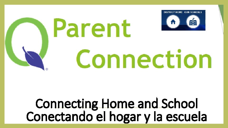 Connecting Home and School Conectando el hogar y