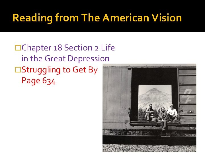 The Great Depression 1929 1939 The Stock Market