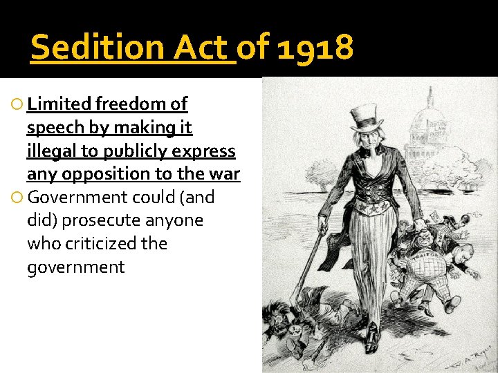 Consequences of War WWI Part 3 US Government