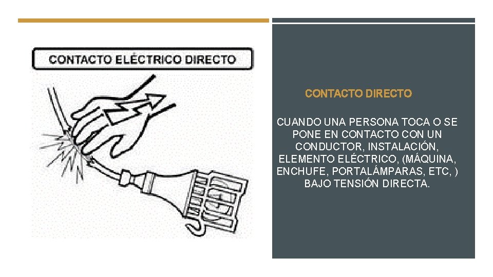 RIESGOS LABORALES DE LA ELECTRICIDA D INTEGRANTES Inmaculada