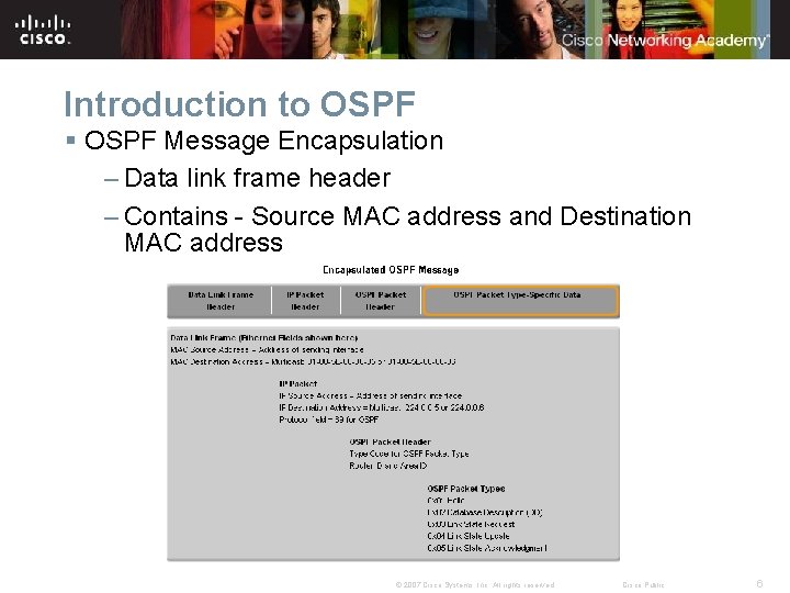 OSPF Routing Protocols and Concepts Chapter 11 Version