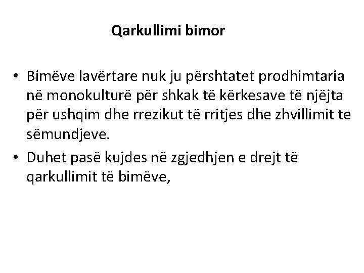 Njesit mesimore Teknologjia e prodhimtaris bimore 1 Njesit