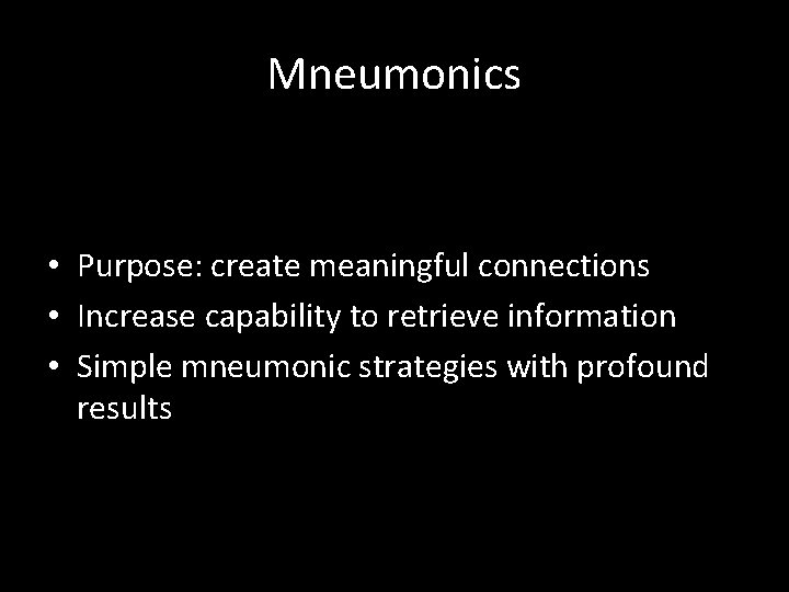 Improving Memory Michael Taylor Lara Batato Lisa Steffen