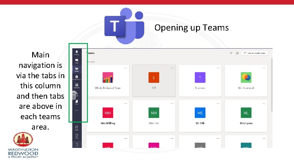Starting on Microsoft Teams Maxine Newboult June 2020