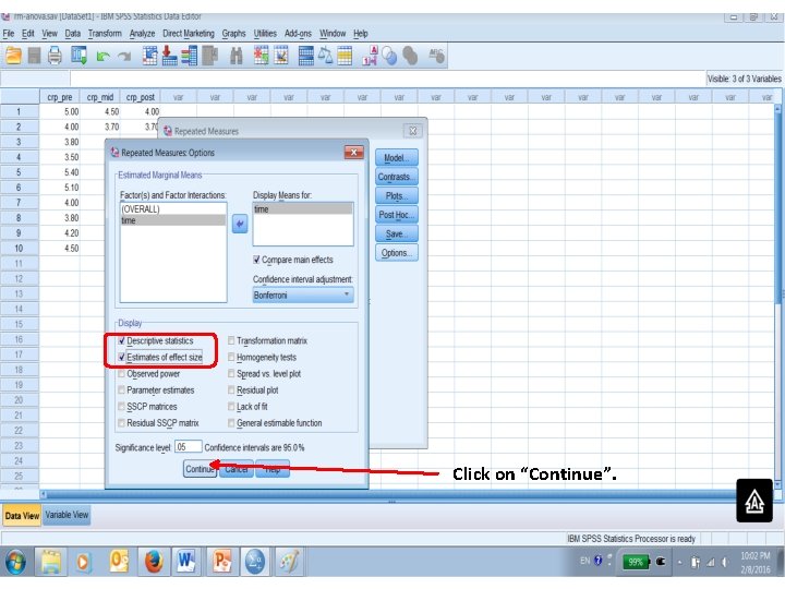 Repeated Measures ANOVA By Ahlam Lee Contents When