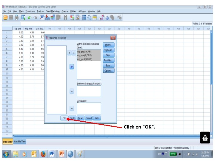 Repeated Measures ANOVA By Ahlam Lee Contents When
