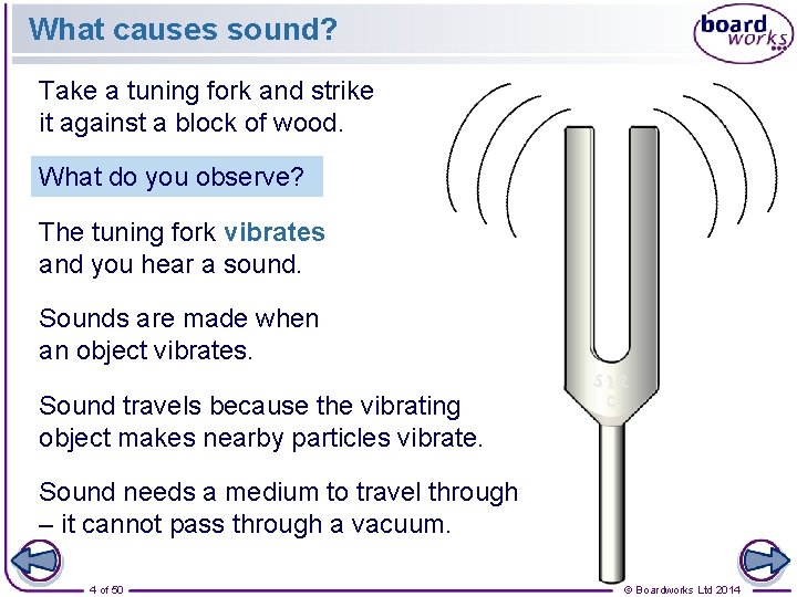 Learning Objective To be able to Describe sound