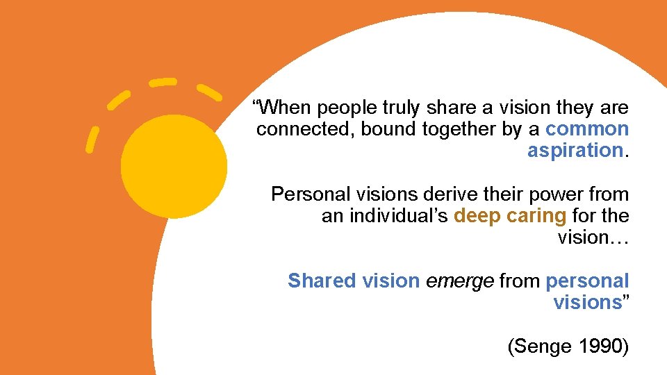 Core Values IDLE DREAMS Choose Purpose VISION Formalise