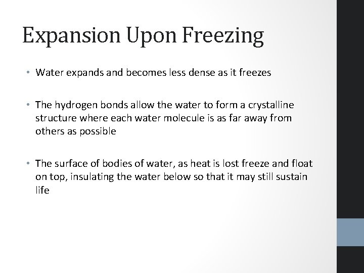 Basic Chemistry Organic Chemistry and Water Section 1