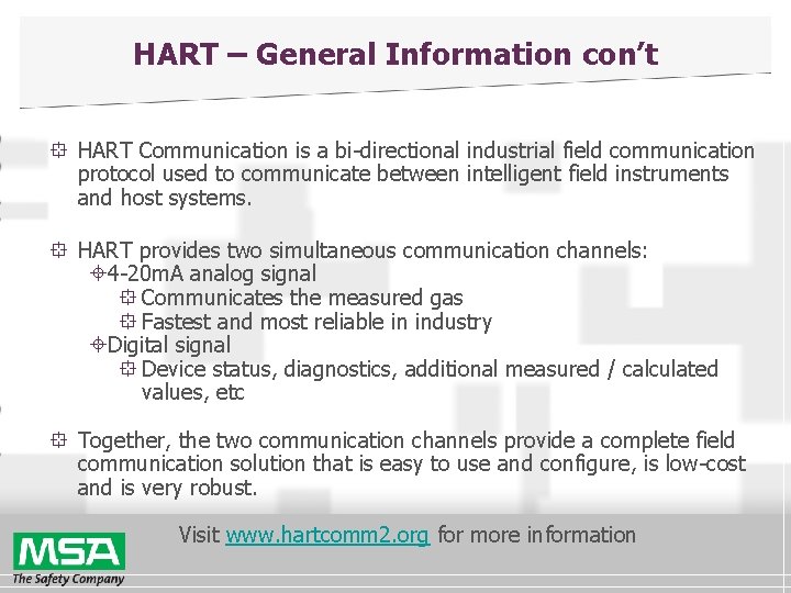 Ultima X Gas Monitor with HART Display Version
