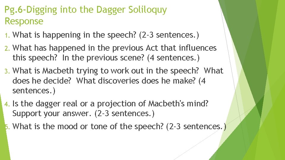 Macbeth Interactive Notebook What is it A place