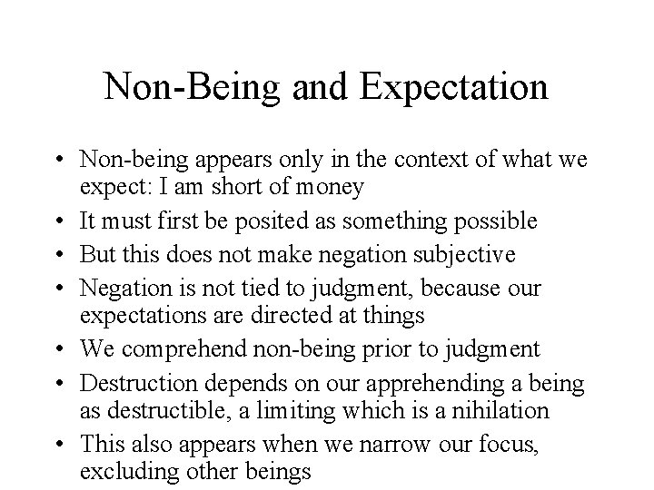 II The Problem of Nothingness Philosophy 157 G