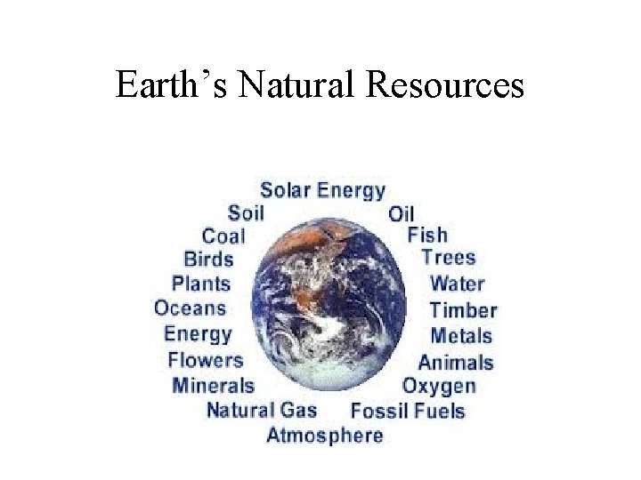Earths Natural ResourcesMineralsMining Earths Natural Resources Natural ...