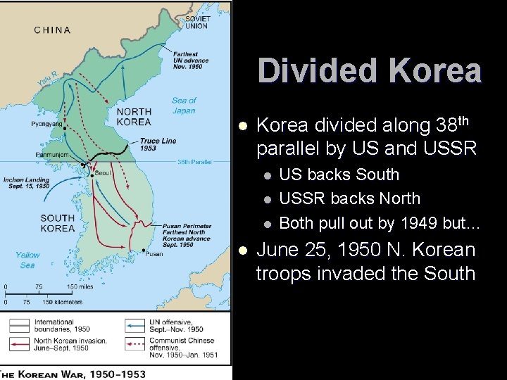 Korean War 1950 1953 Objective Demonstrate an understanding