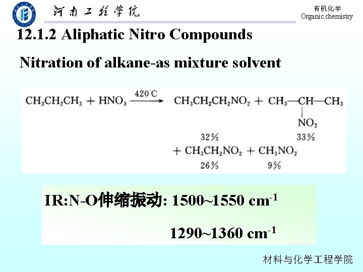 Organic chemistry Nitrogenous Compounds Organic chemistry 12 1