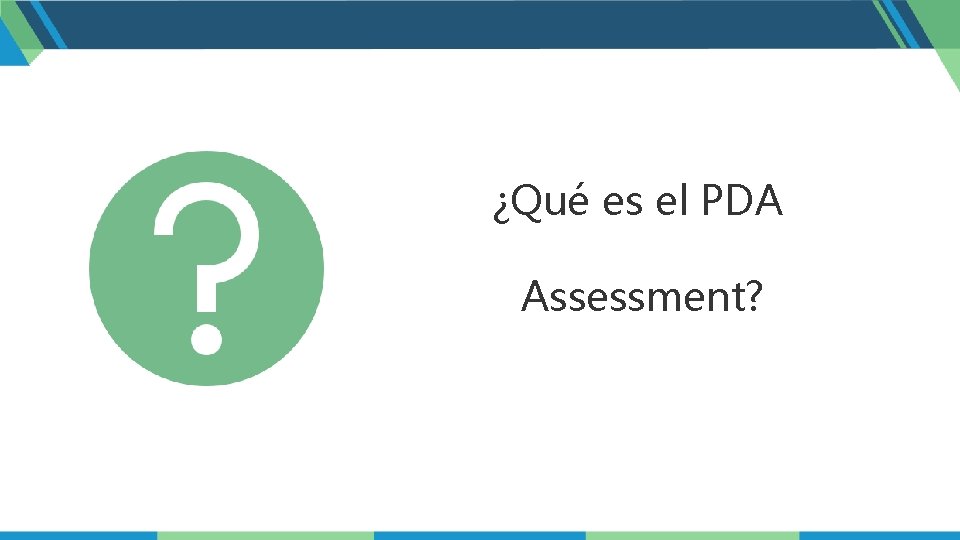 2019 Taller de Feedback PDA Qu es el